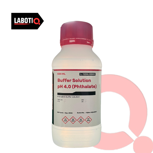 Buffer Solution pH 4,0 (Phthalate) 500 mL – LABOTIQ