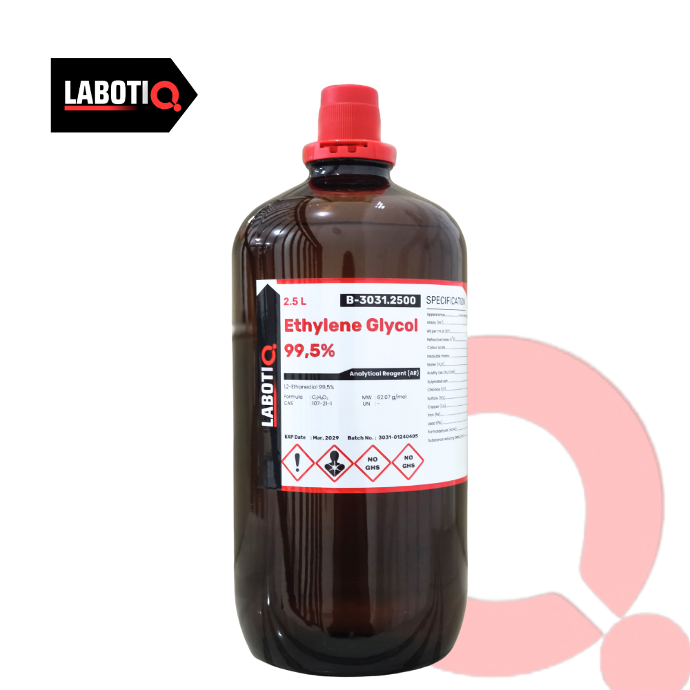 Ethylene Glycol (Ethanediol) 99,5% AR 2,5 L – LABOTIQ
