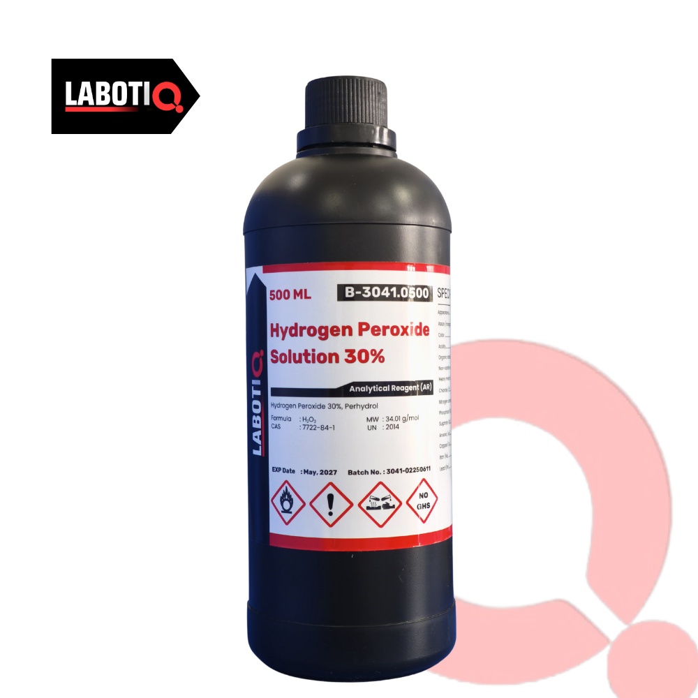 Hydrogen Peroxide Solution 30% AR 500 mL – LABOTIQ