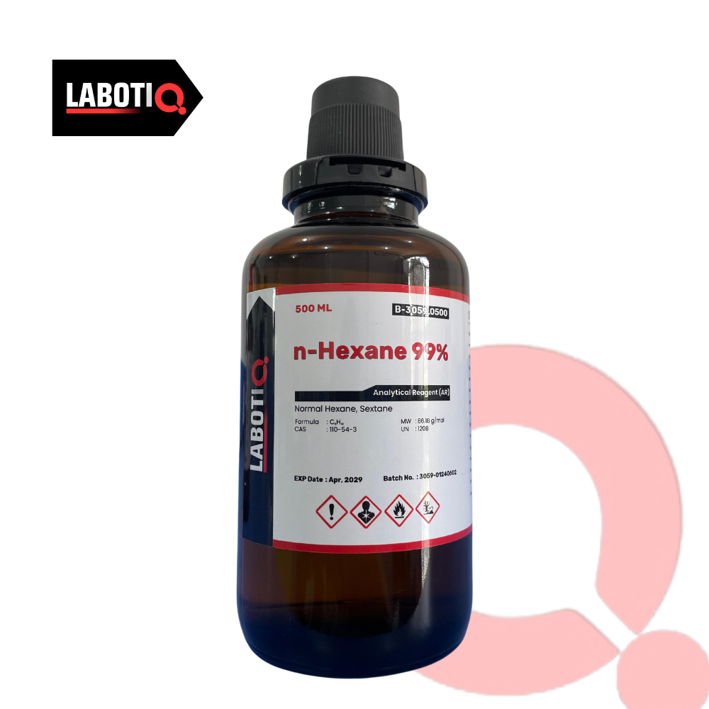 N-Hexane 99% AR 500 mL – LABOTIQ