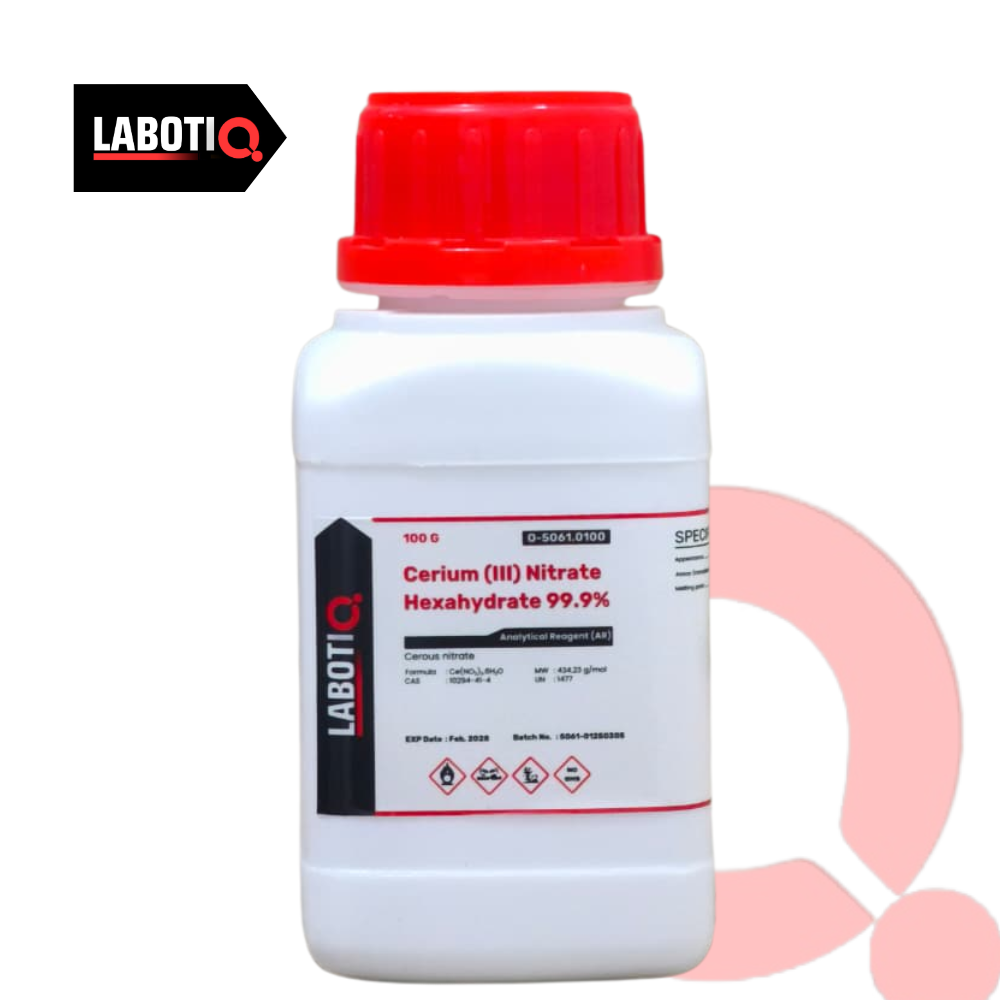 Cerium (III) Nitrate Hexahydrate 99.9% AR 100gr – LABOTIQ